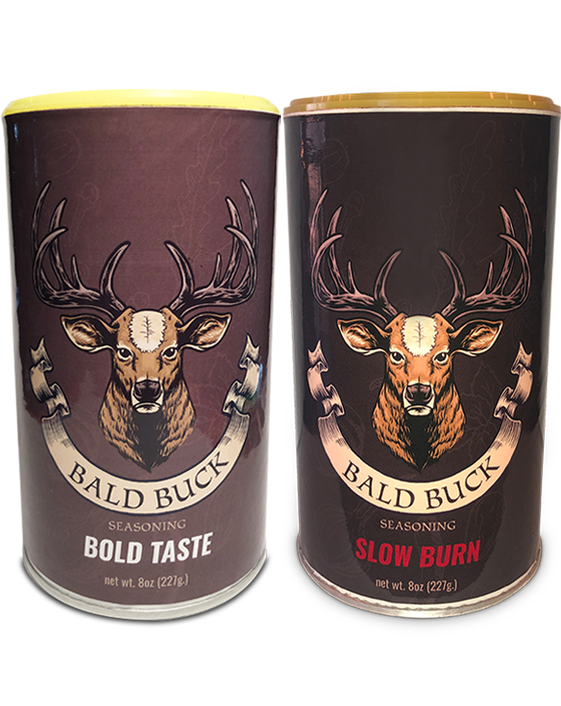 Bold Taste & Slow Burn - Bundle 2 (Free Shipping) – Bald Buck Seasoning