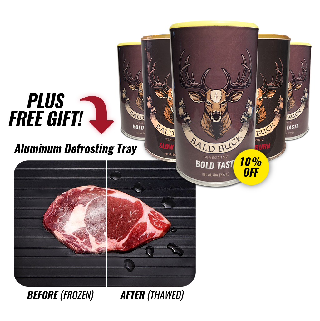 Bold Taste – Bald Buck Seasoning