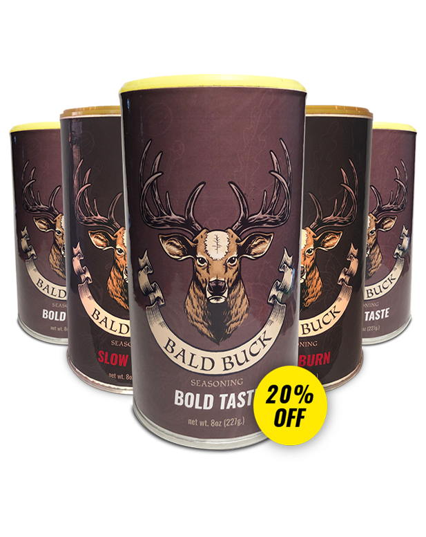 Bold Taste – Bald Buck Seasoning