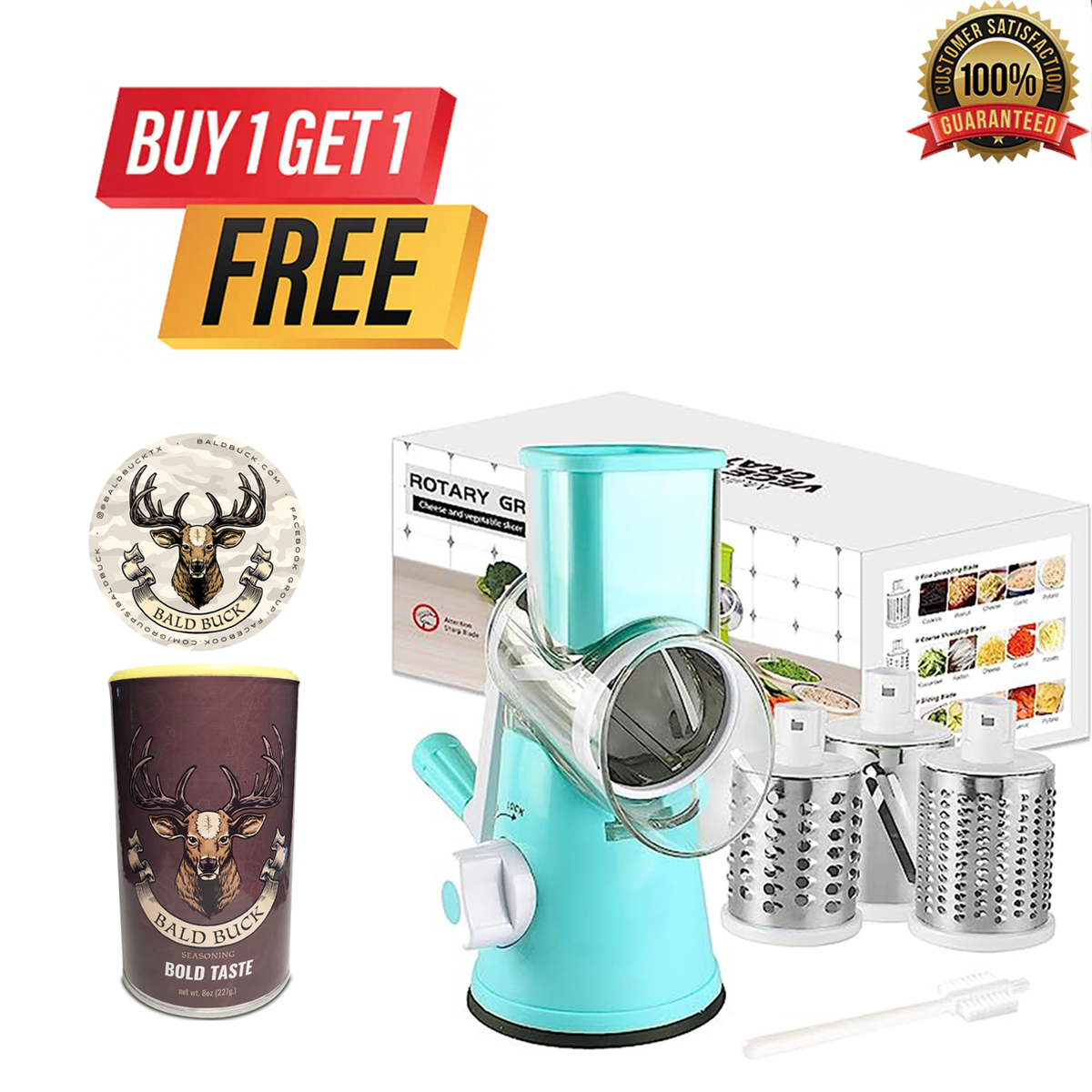 Buy an 8oz Bold Taste & Commemorative Sticker & Get a Rotary Slicer FR ...